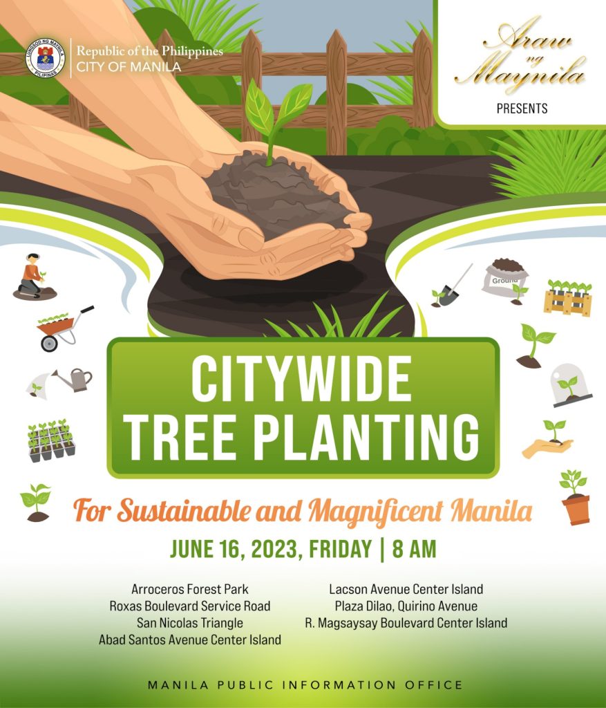 “Manila Unites for a Greener Future with Citywide Tree Planting Drive ...