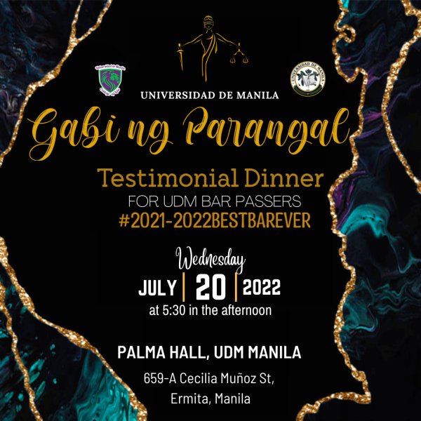 COL: Gabi ng Parangal – Universidad de Manila