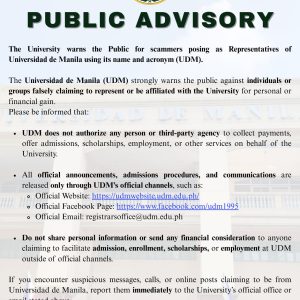 Home – Universidad de Manila